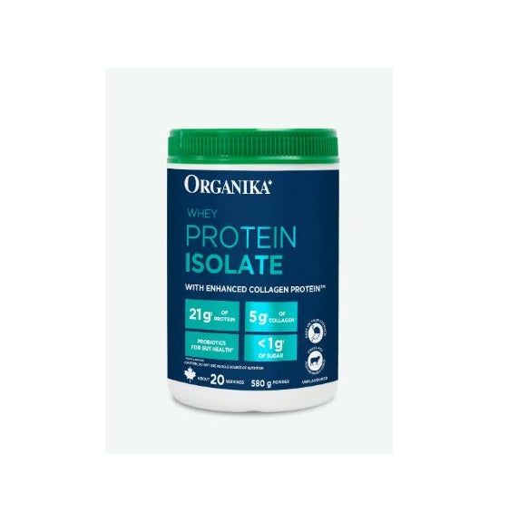 Whey Protein Isolate With Enhanced Collagen Protein Unflavoured 580g ...