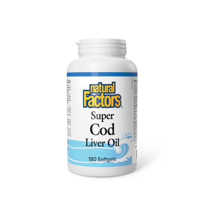 Super Cod Liver Oil 180 Softgels | Qi Natural Food