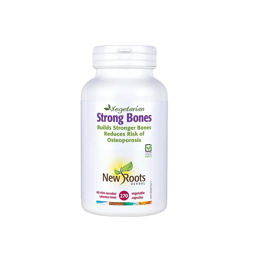 Vegetarian Strong Bones 270 Vegetable Capsules | Qi Natural Food