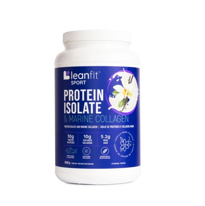 Protein Isolate & Marine Collagen Vanilla Bean Flavour 838g | Qi ...