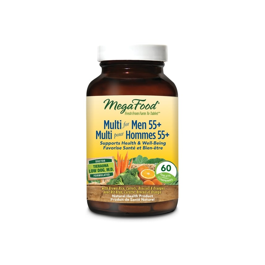 Multi For Men 55+ 60 Tablets | Qi Natural Food