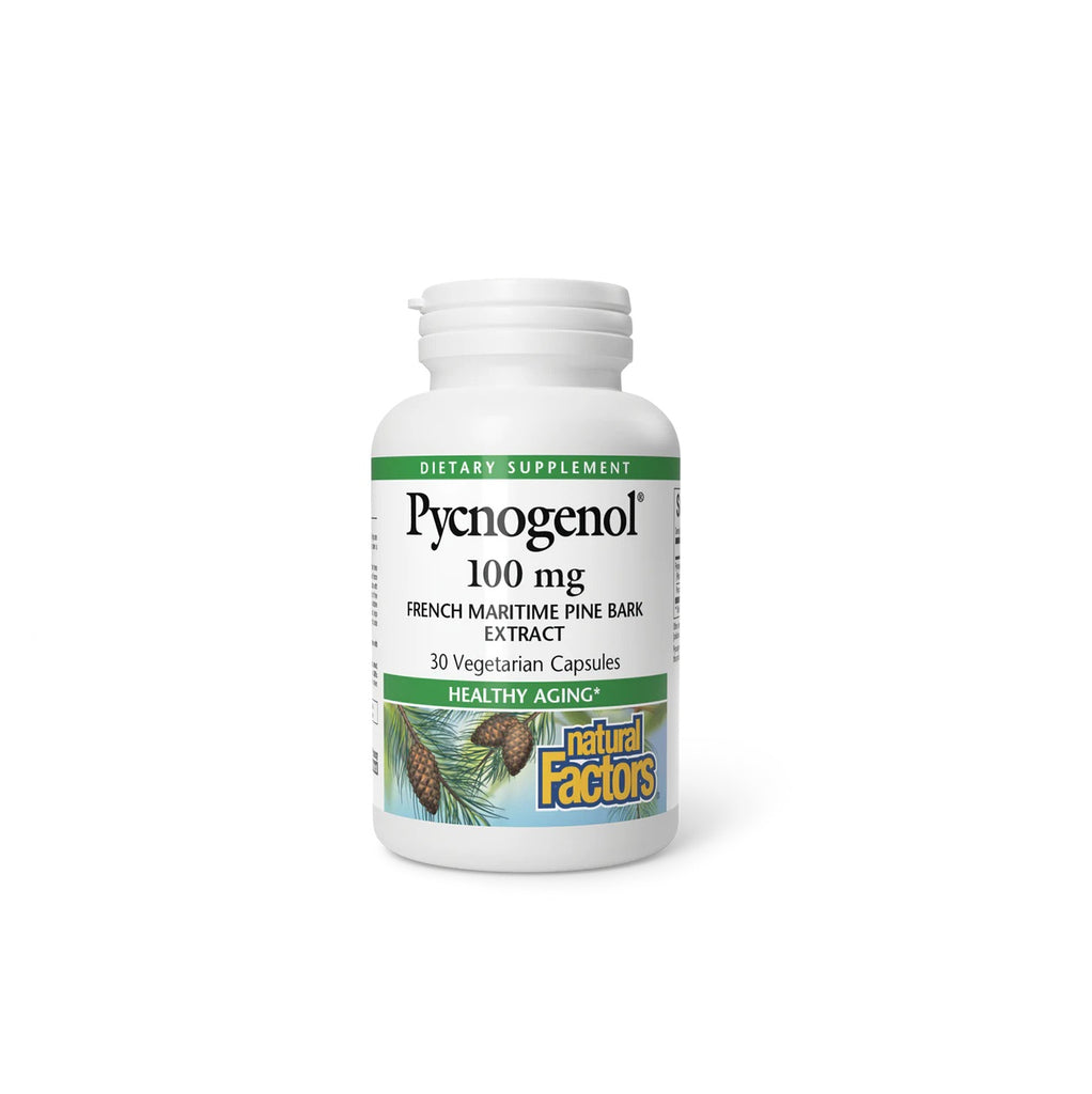 Pycnogenol 100 mg 30 Vegetarian Capsules | Qi Natural Food
