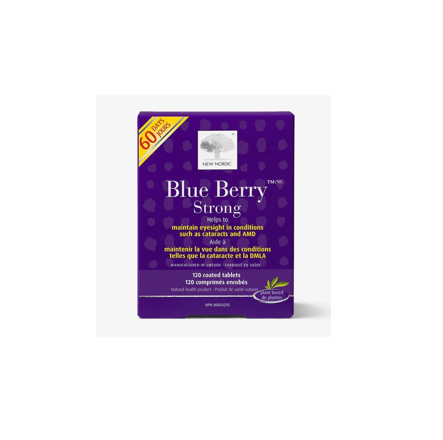 Blue Berry Strong, 120 tablets | Qi Natural Food