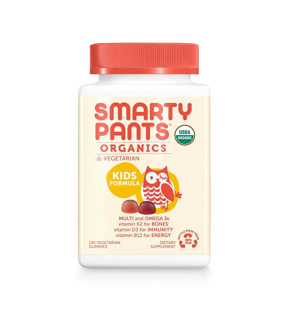 Organic Smarty Kids Multivitamin 120 Gummies | Qi Natural Food